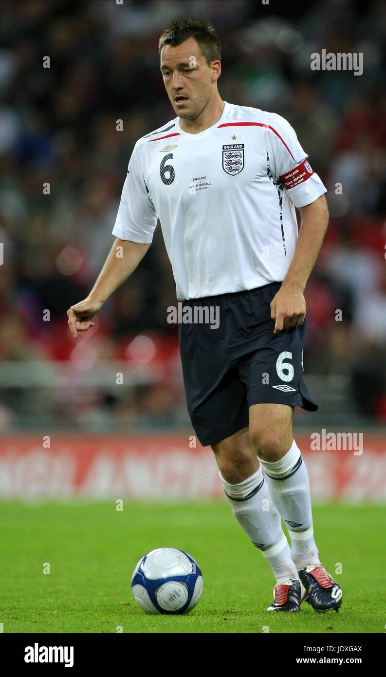 JOHN TERRY ENGLAND & CHELSEA FC WEMBLEY STADIUM LONDON ENGLAND 20 ...