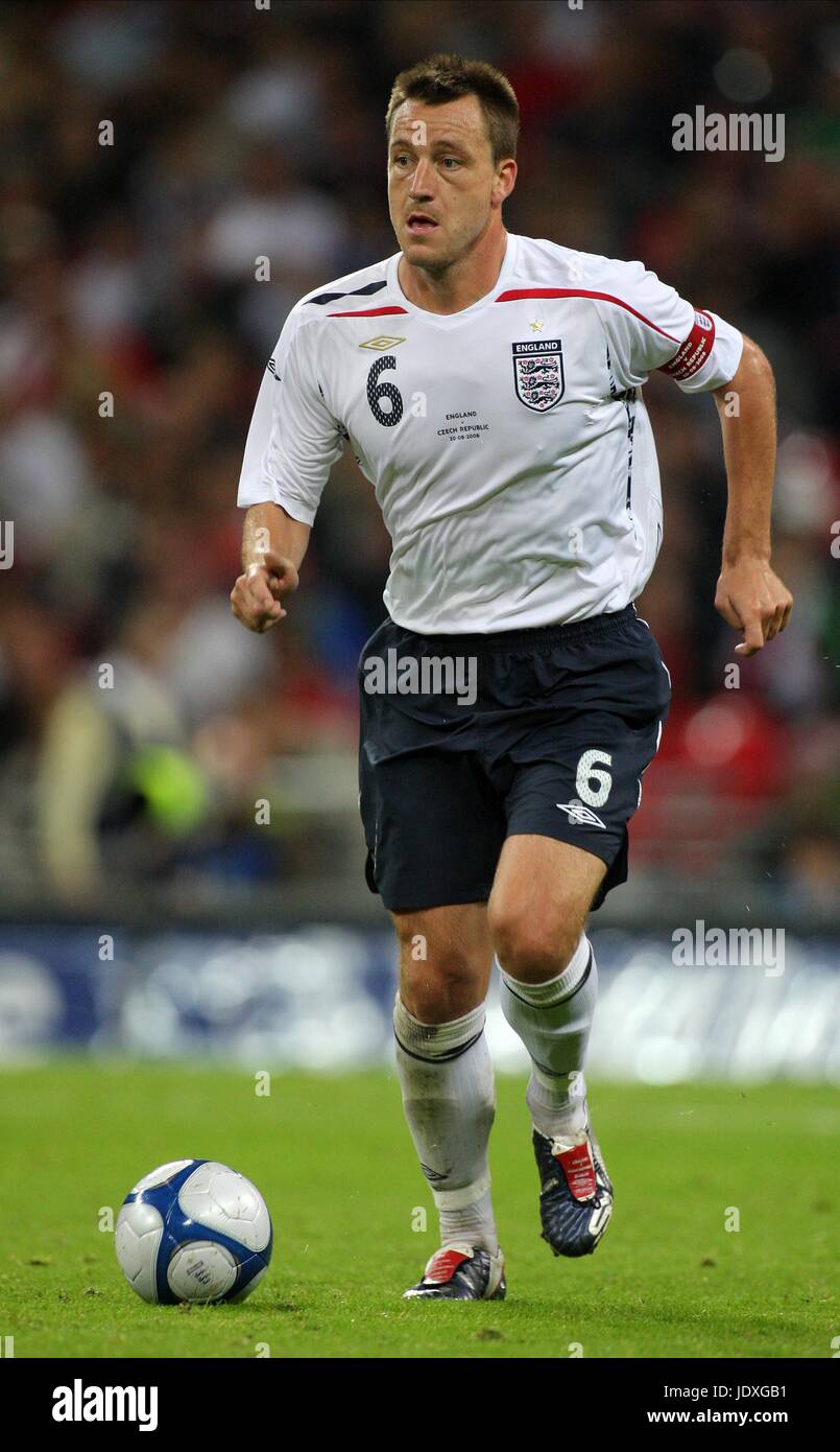 JOHN TERRY ENGLAND & CHELSEA FC WEMBLEY STADIUM LONDON ENGLAND 20 ...