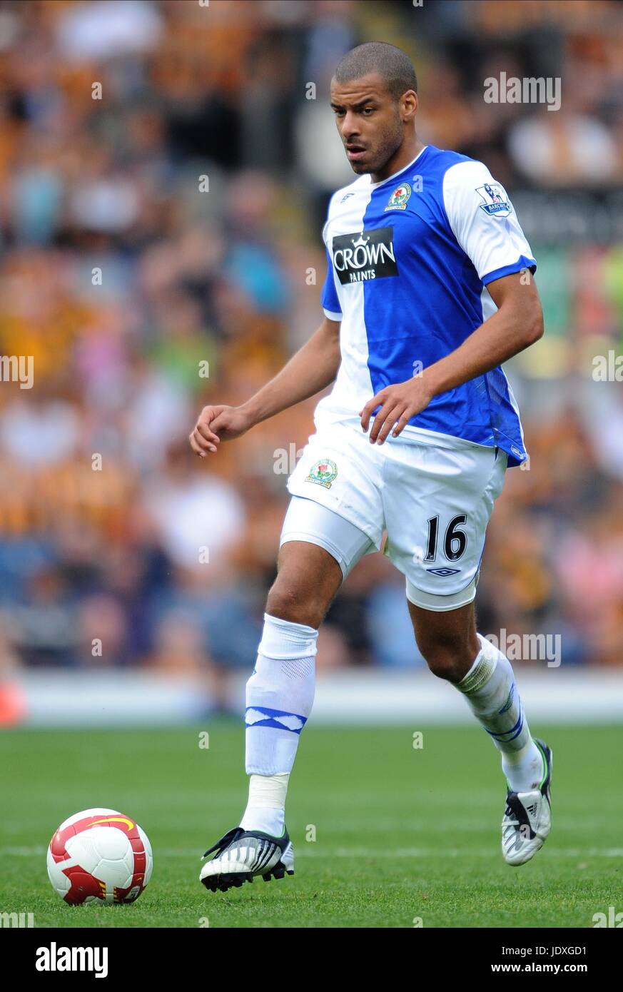 STEVEN REID BLACKBURN ROVERS V HULL FC EWOOD PARK BLACKBURN ENGLAND 23 ...