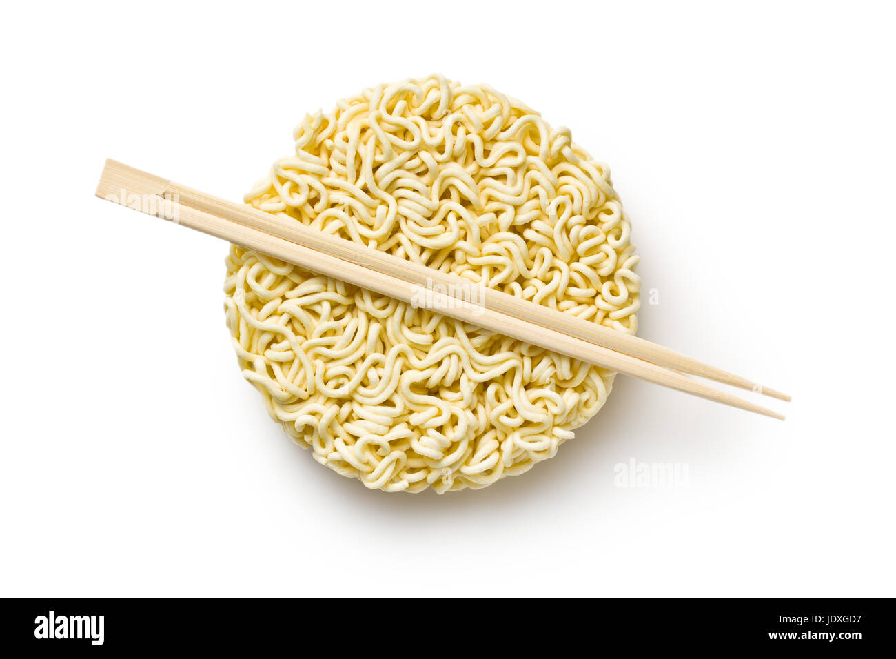 instant noodles on white background Stock Photo - Alamy