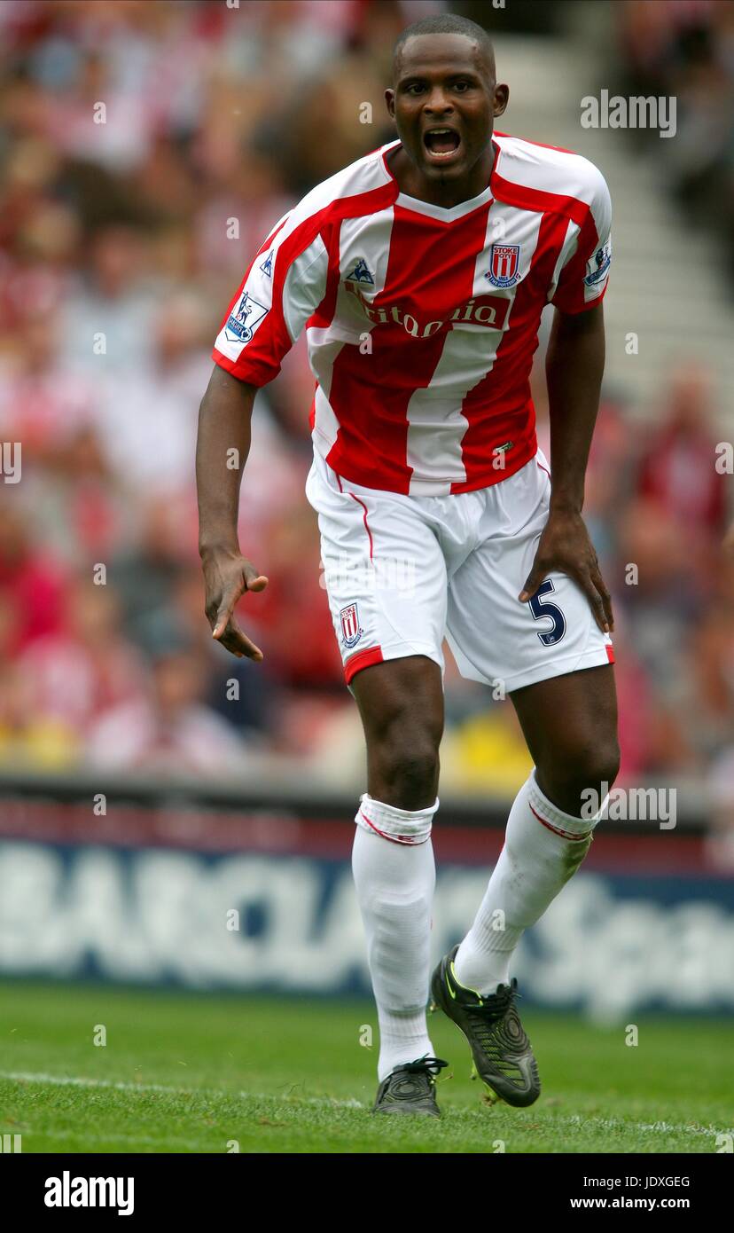 LEON CORT STOKE CITY FC BRITAINNIA STADIUM STOKE ENGLAND 23 August 2008 ...