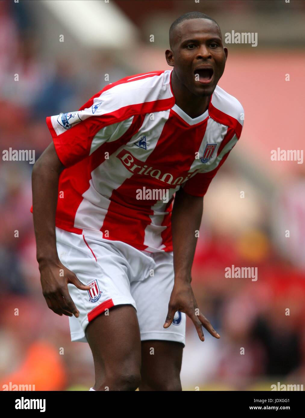 LEON CORT STOKE CITY FC BRITAINNIA STADIUM STOKE ENGLAND 23 August 2008 ...