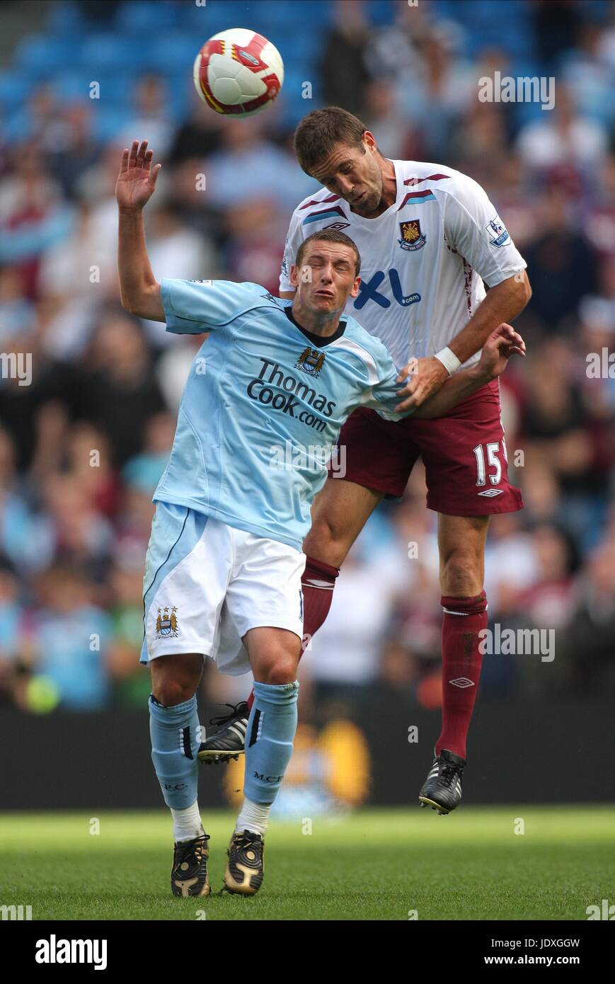 ELANO & MATTHEW UPSON MANCHESTER CITY V WEST HAM UTD CITY OF MANCHESTER ...
