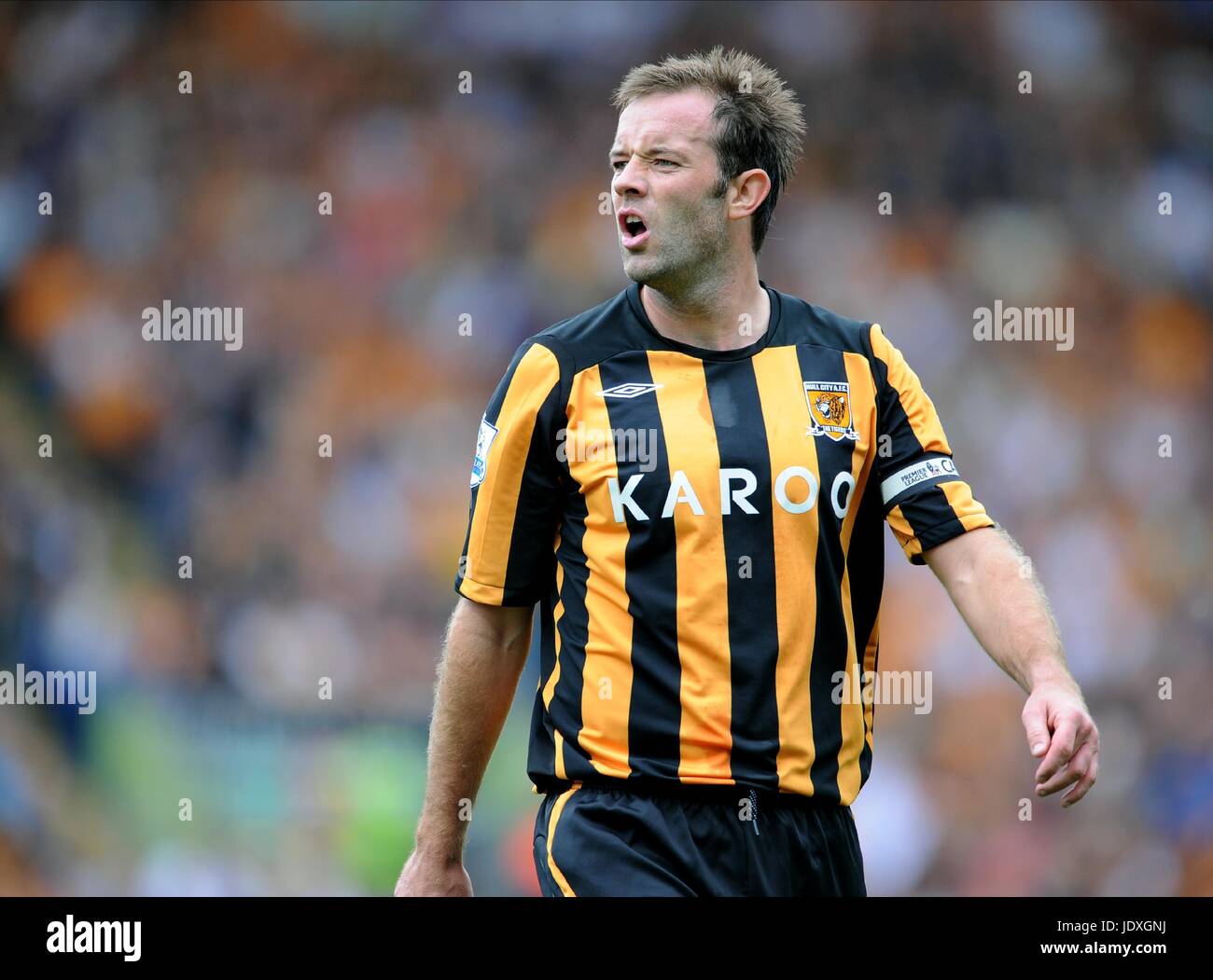 IAN ASHBEE HULL CITY FC EWOOD PARK BLACKBURN ENGLAND 23 August 2008 ...