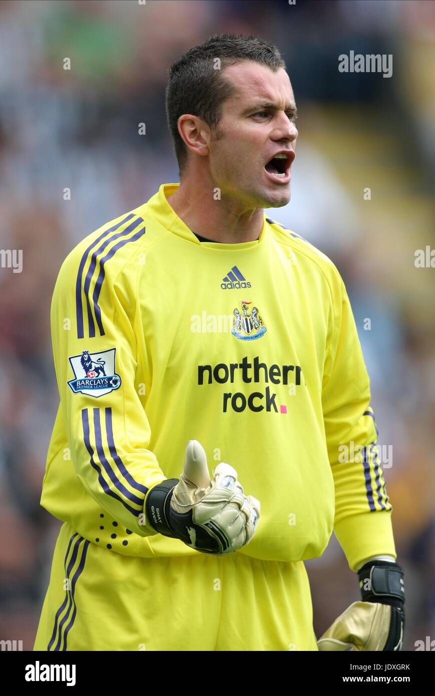 SHAY GIVEN NEWCASTLE UNITED FC ST.JAMES PARK NEWCASTLE ENGLAND 23 ...