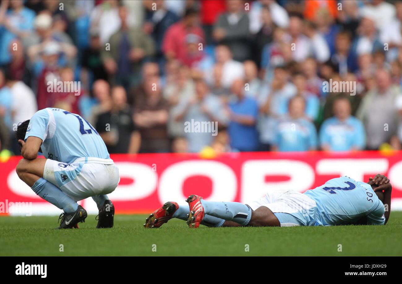 TAL BEN HAIM & MICAH RICHARDS MANCHESTER CITY V WEST HAM UTD CITY OF ...
