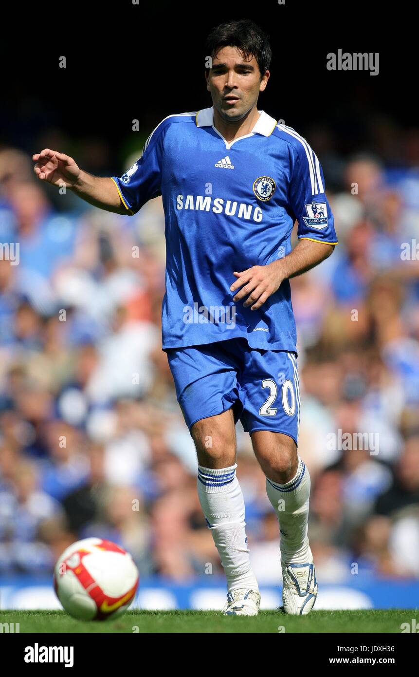 DECO CHELSEA FC STAMFORD BRIDGE LONDON ENGLAND 17 August 2008 Stock ...