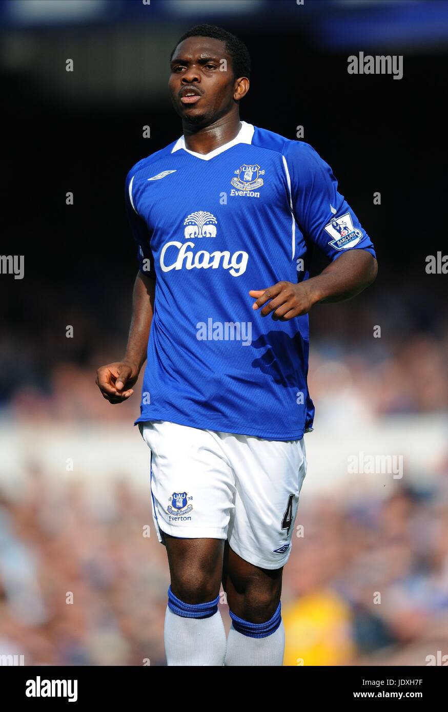 JOSEPH YOBO EVERTON FC GOODISON PARK LIVERPOOL ENGLAND 30 August 2008 ...