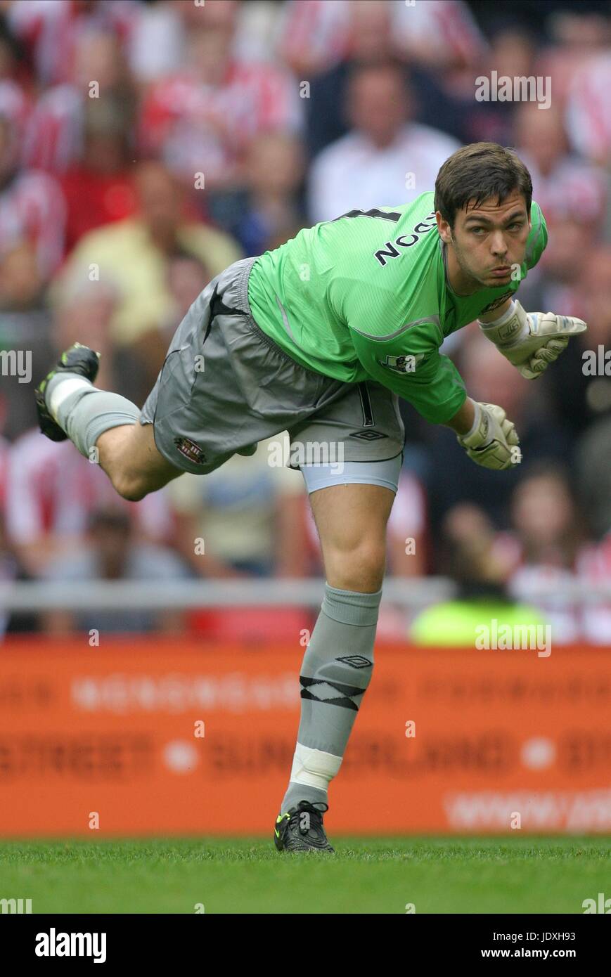 CRAIG GORDON SUNDERLAND FC STADIUM OF LIGHT SUNDERLAND ENGLAND 31 ...