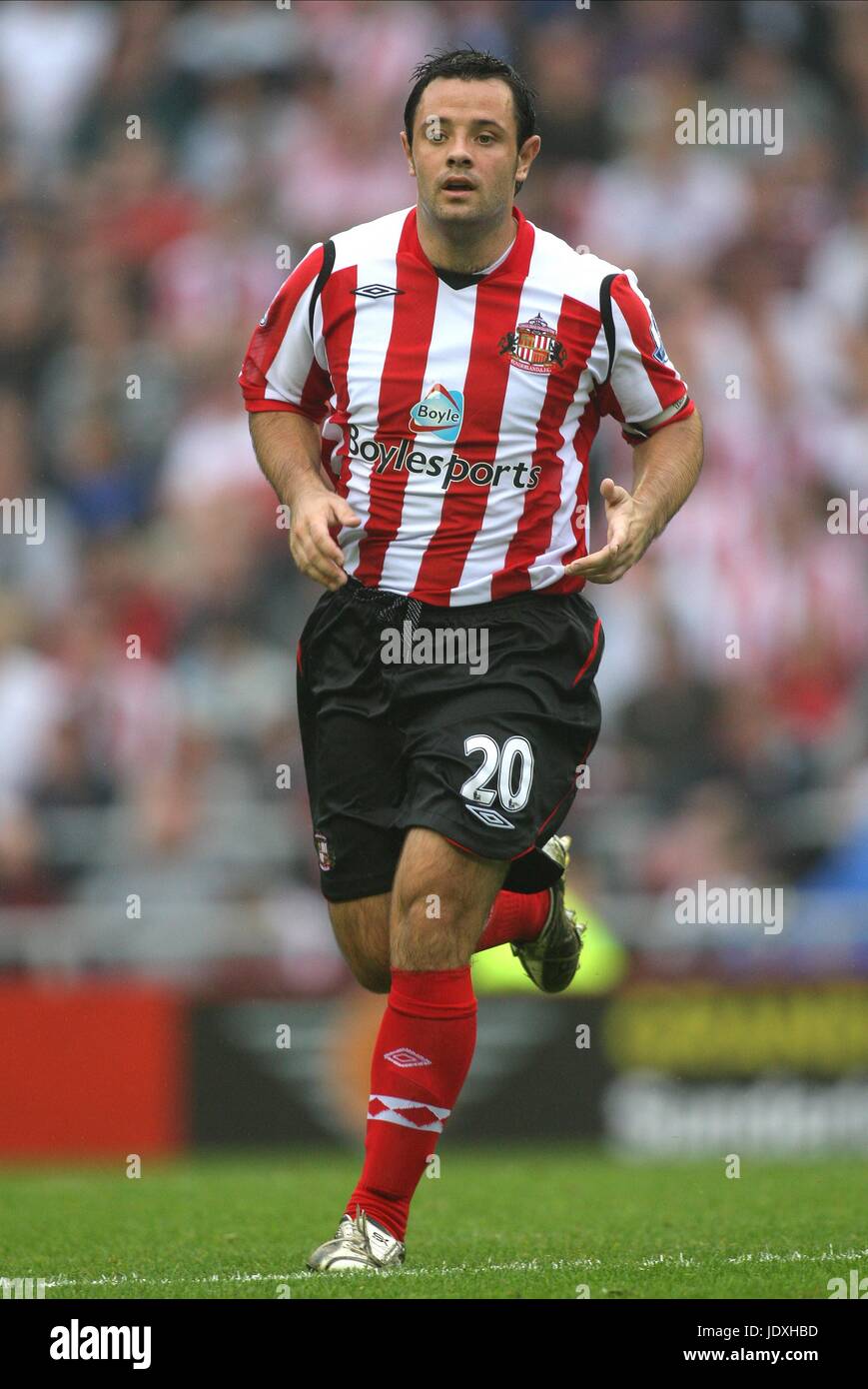 ANDY REID SUNDERLAND FC STADIUM OF LIGHT SUNDERLAND ENGLAND 31 August ...