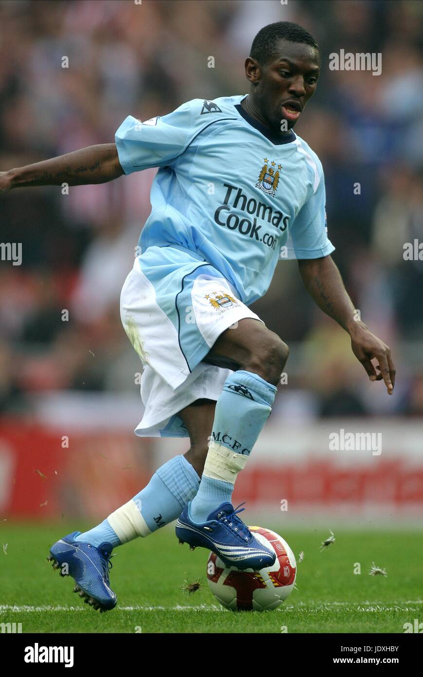 SHAUN WRIGHT-PHILLIPS MANCHESTER CITY FC STADIUM OF LIGHT SUNDERLAND ...