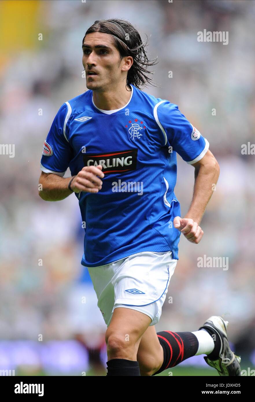 PEDRO MENDES GLASGOW RANGERS FC CELTIC PARK GLASGOW SCOTLAND 31 August ...