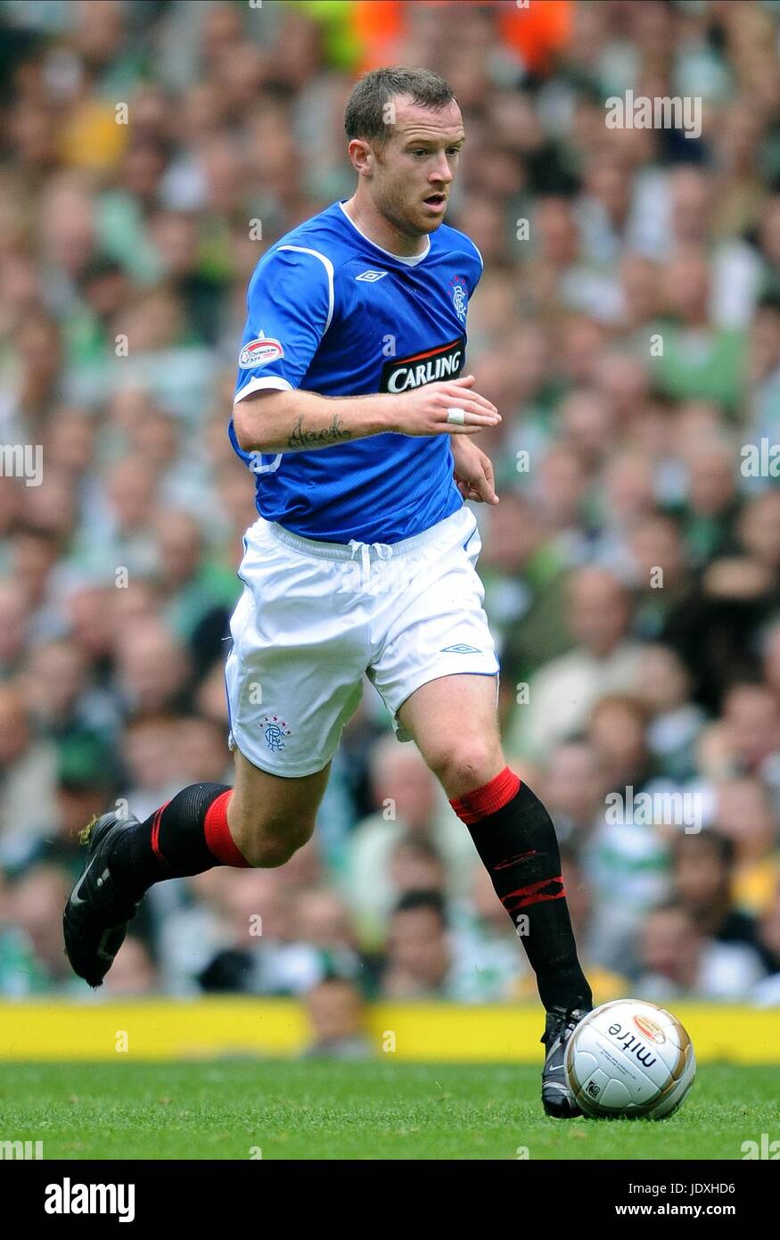 CHARLIE ADAM GLASGOW RANGERS FC CELTIC PARK GLASGOW SCOTLAND 31 August ...