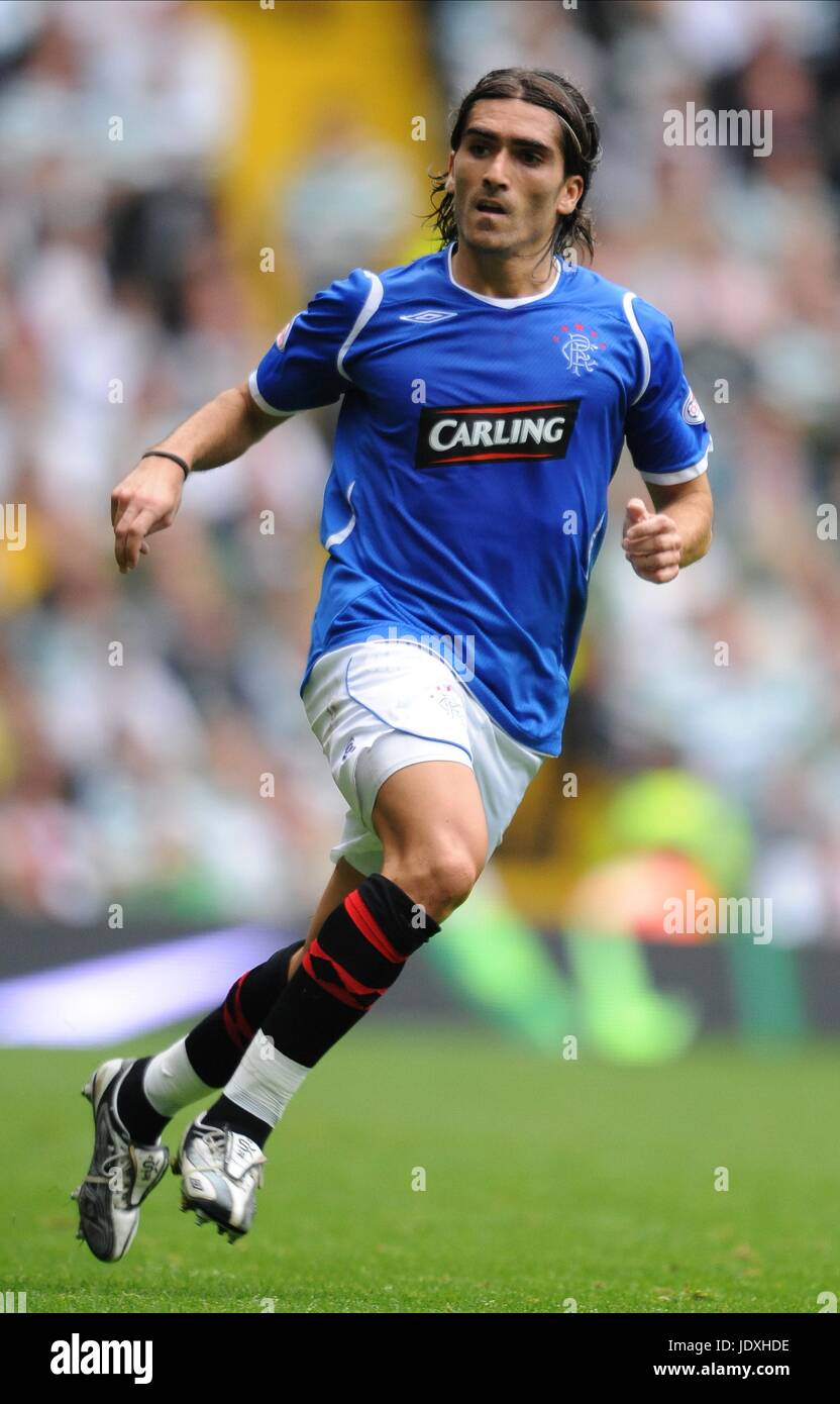 PEDRO MENDES GLASGOW RANGERS FC CELTIC PARK GLASGOW SCOTLAND 31 August ...