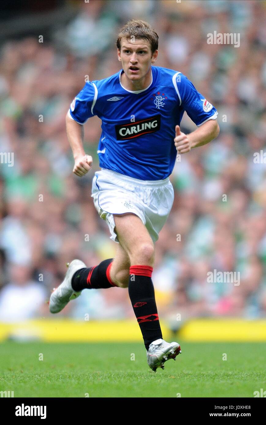 STEVEN DAVIES GLASGOW RANGERS FC CELTIC PARK GLASGOW SCOTLAND 31 August ...