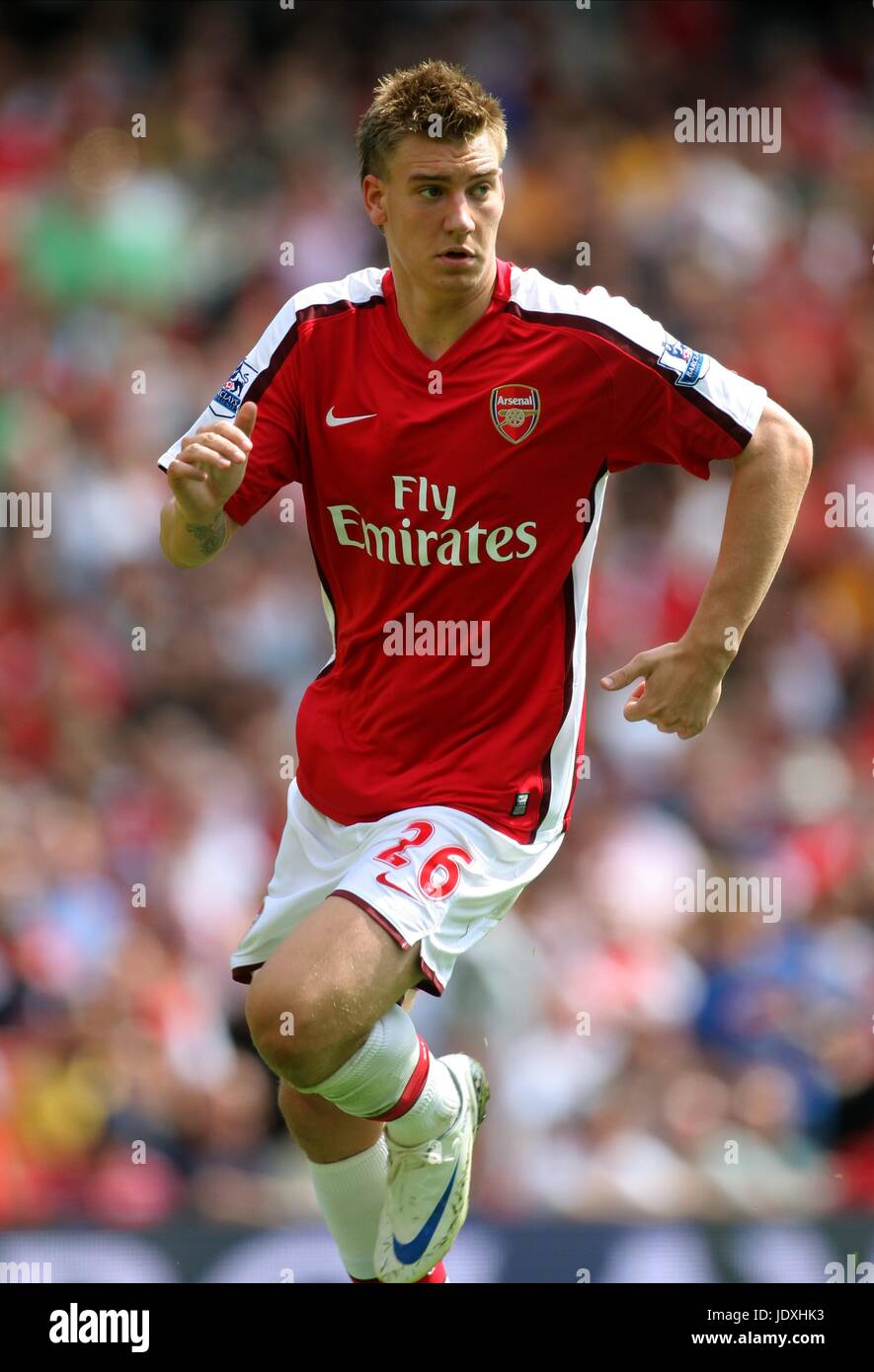 NICKLAS BENDTNER ARSENAL FC EMIRATES STADIUM LONDON ENGLAND 16 August ...