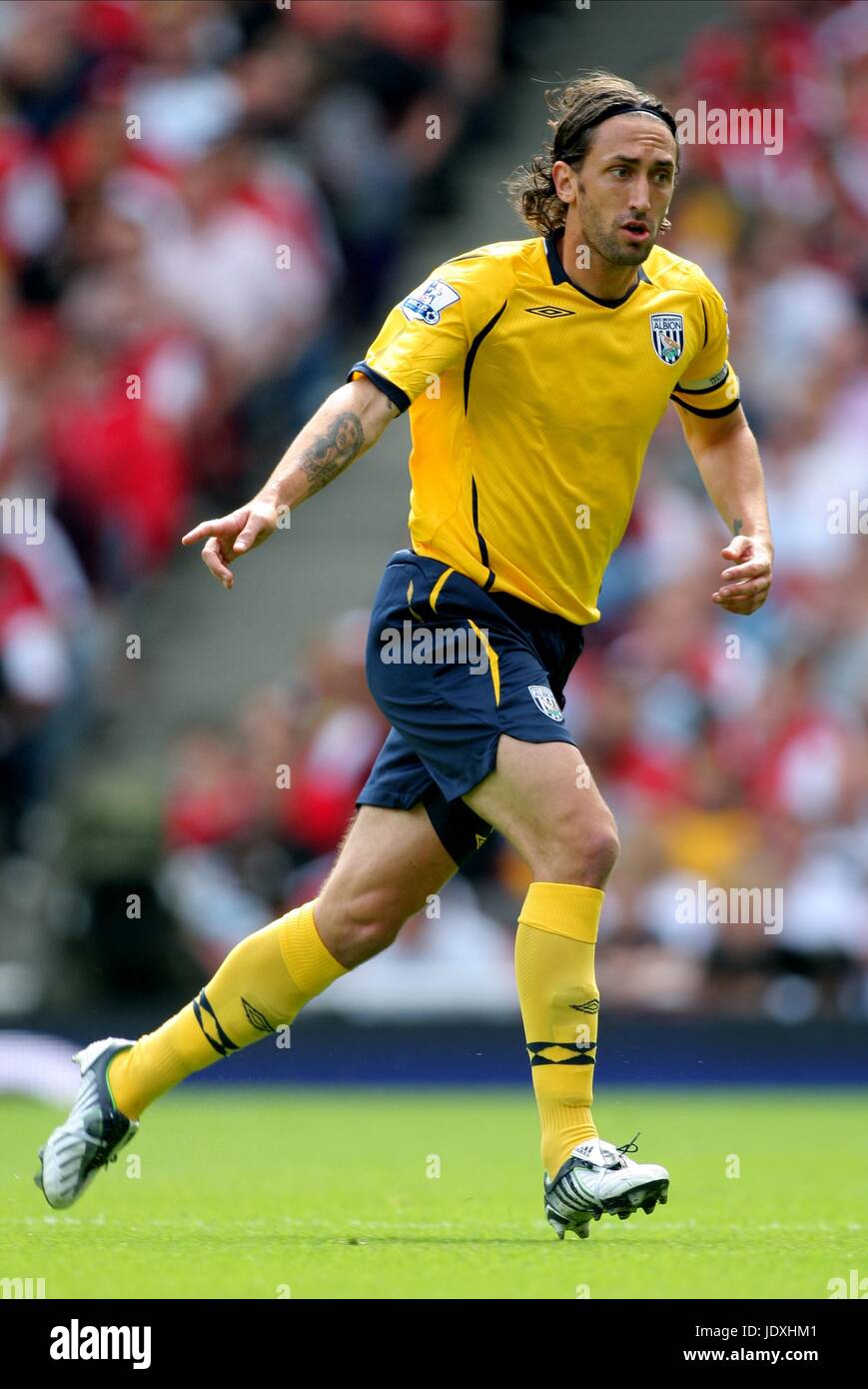 JONATHAN GREENING WEST BROMWICH ALBION FC EMIRATES STADIUM LONDON ...
