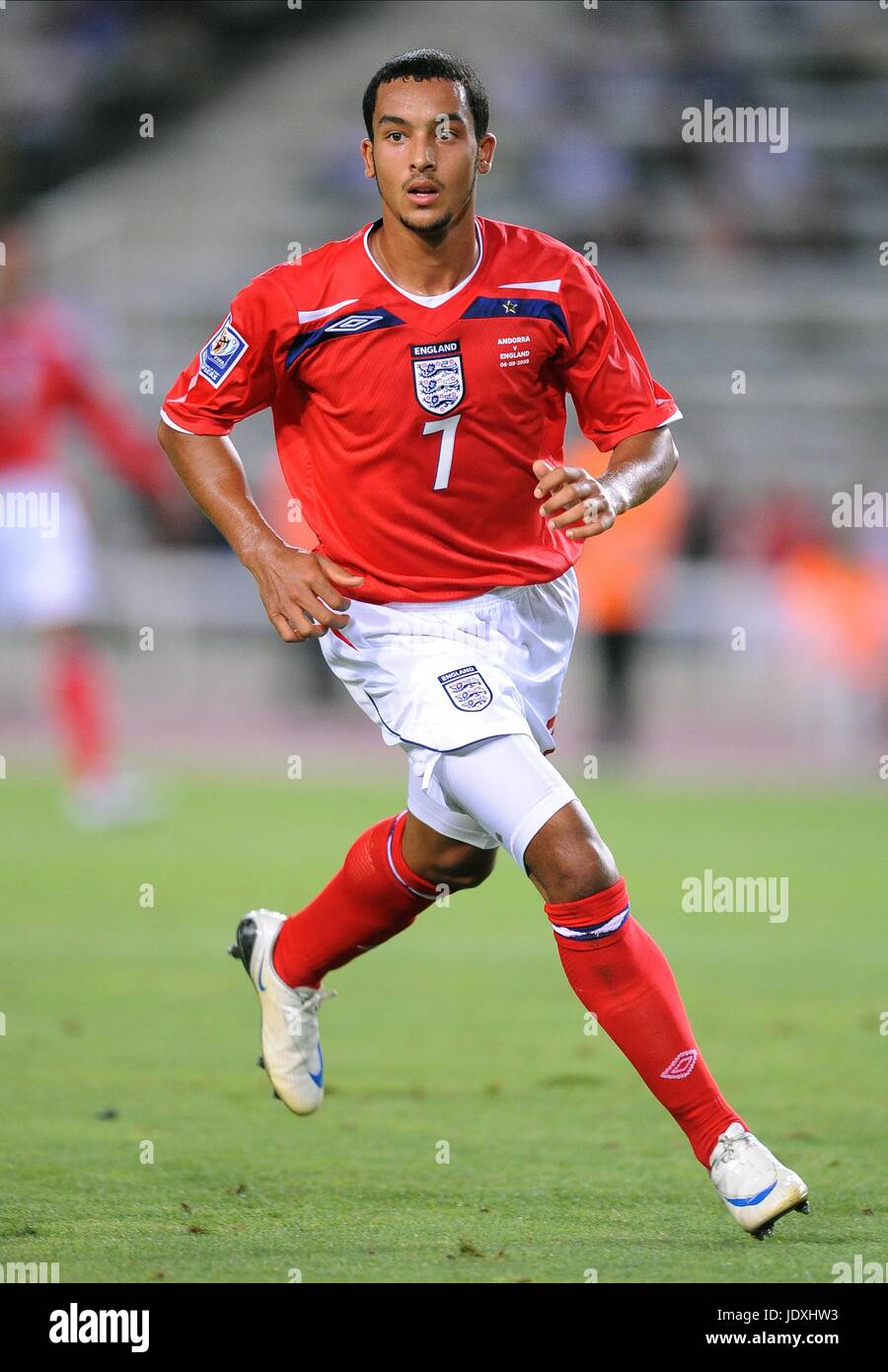 THEO WALCOTT ENGLAND & ARSENAL FC OLYMPIC STADIUM BARCELONA SPAIN 06 ...