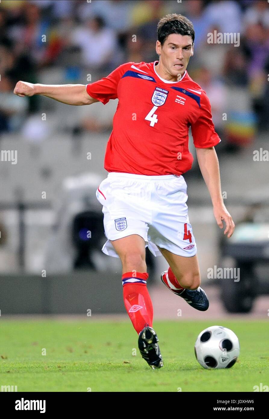 GARETH BARRY ENGLAND & ASTON VILLA FC OLYMPIC STADIUM BARCELONA SPAIN ...
