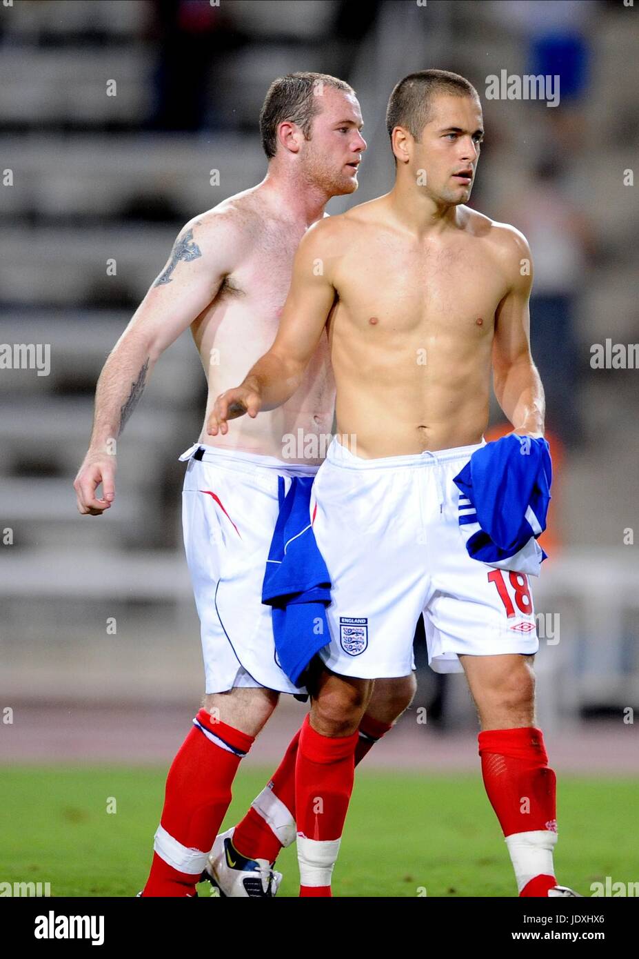 WAYNE ROONEY , JOE COLE, ANDORRA V ENGLAND, ANDORRA V ENGLAND, 2008 ...