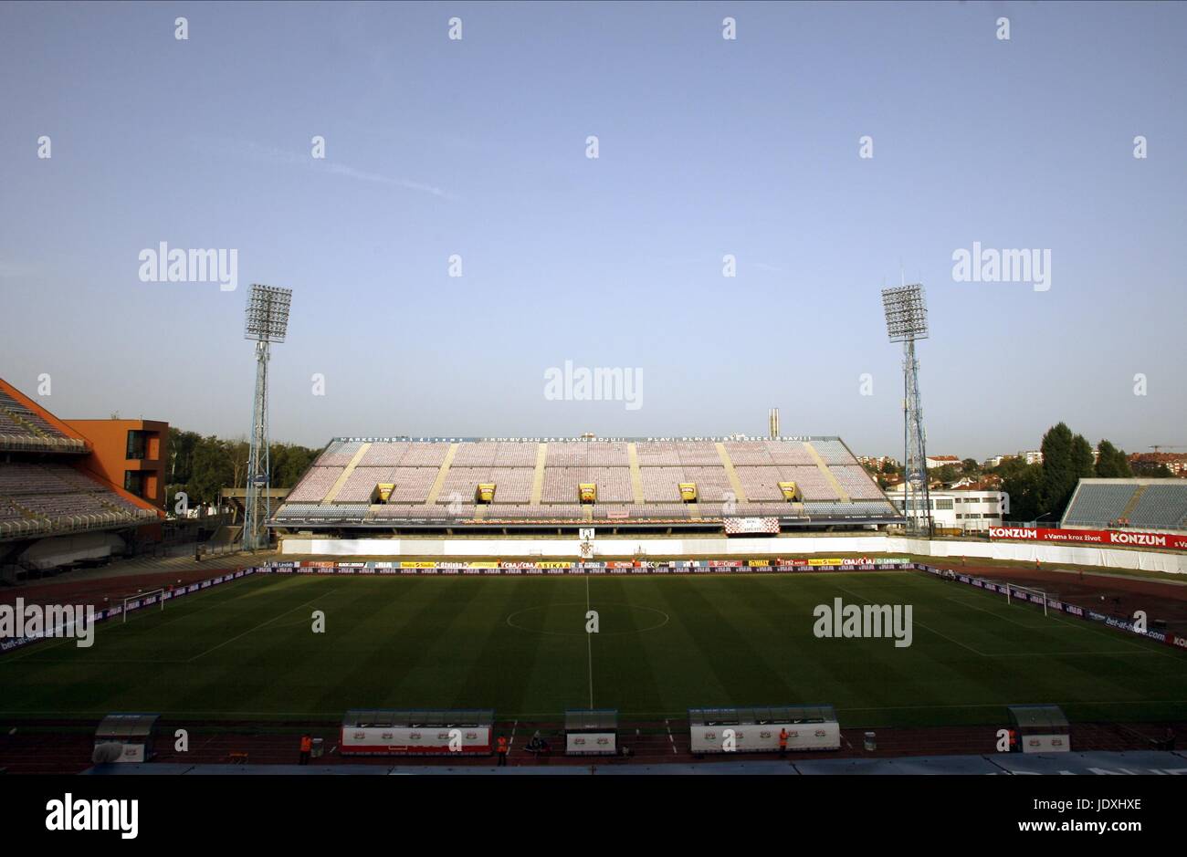 MAKSIMIR STADIUM CROATIA NATIONAL STADIUM MAKSIMIR STADIUM ZAGREB ...