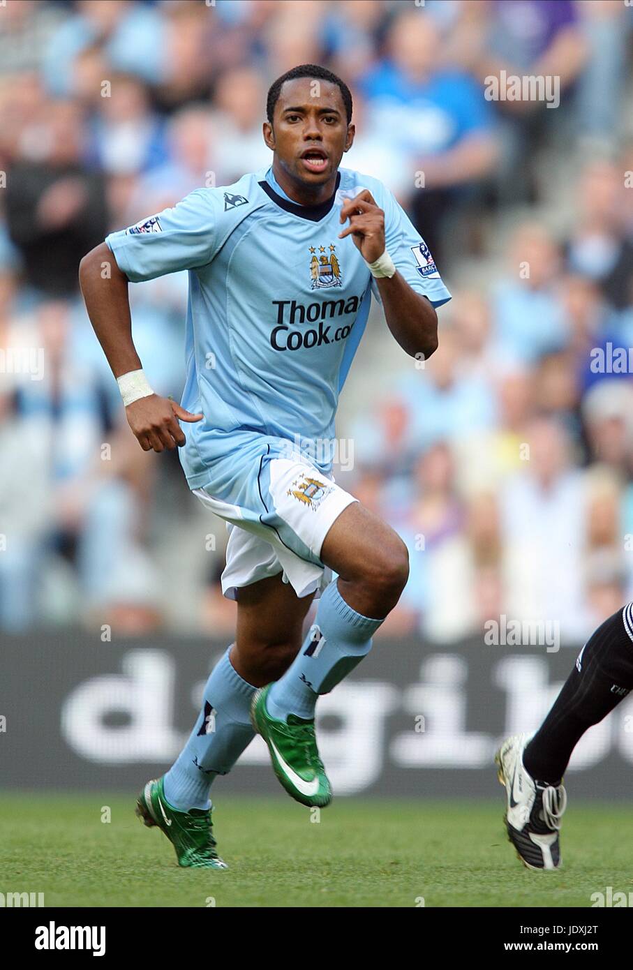 ROBINHO MANCHESTER CITY FC CITY OF MANCHESTER STADIUM MANCHESTER ...