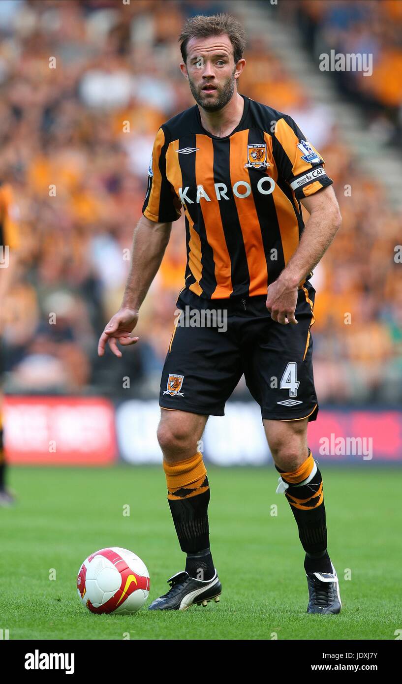 IAN ASHBEE HULL CITY FC KC STADIUM HULL ENGLAND 30 August 2008 Stock ...