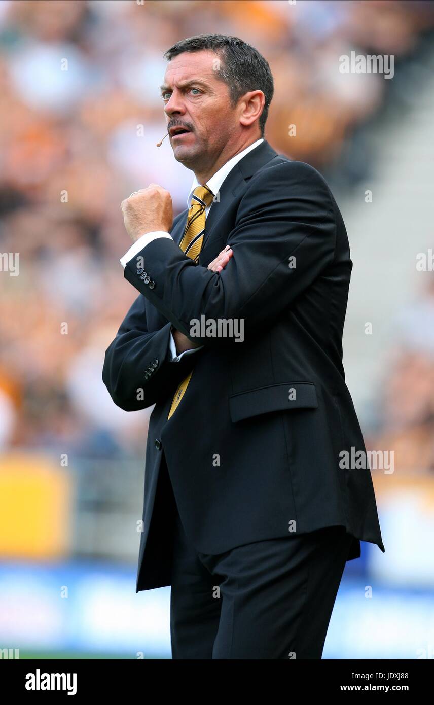 PHIL BROWN HULL CITY FC MANAGER KC STADIUM HULL ENGLAND 30 August 2008 ...