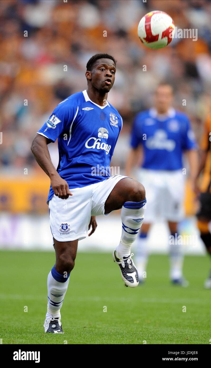 LOUIS SAHA HULL V EVERTON KC STADIUM HULL ENGLAND 21 September 2008 ...