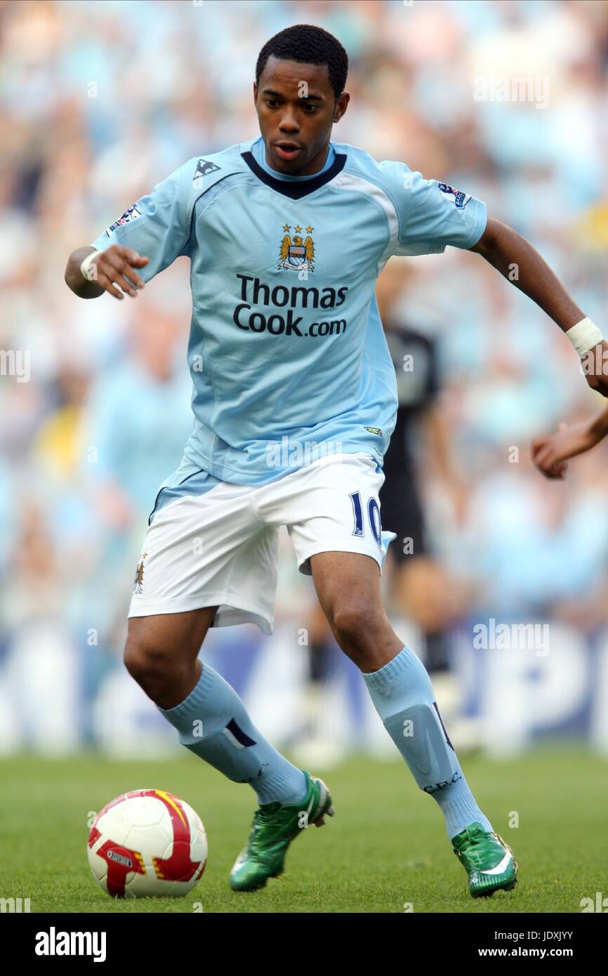 ROBINHO MANCHESTER CITY FC CITY OF MANCHESTER STADIUM MANCHESTER ...