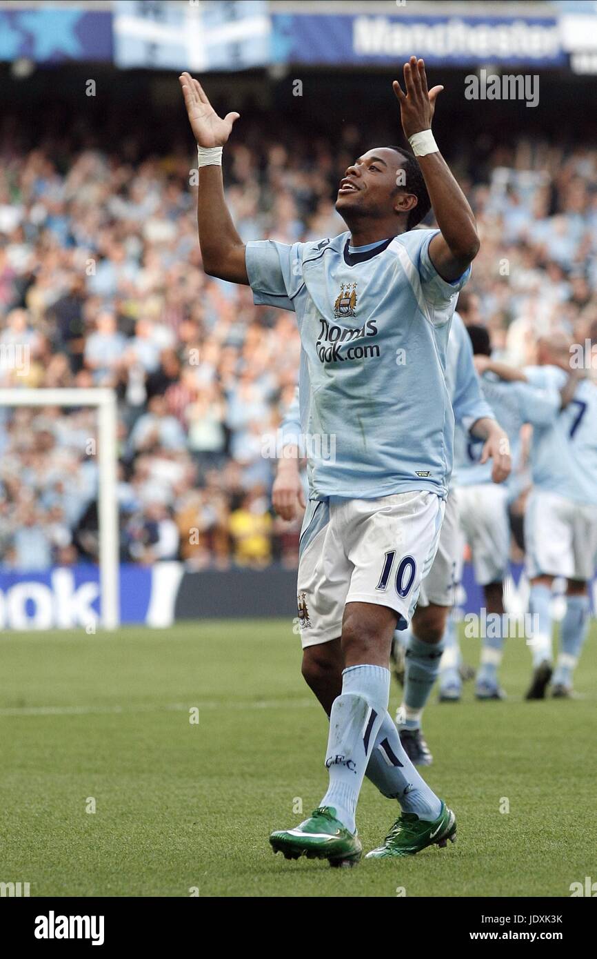 ROBINHO MANCHESTER CITY FC CITY OF MANCHESTER STADIUM MANCHESTER ...