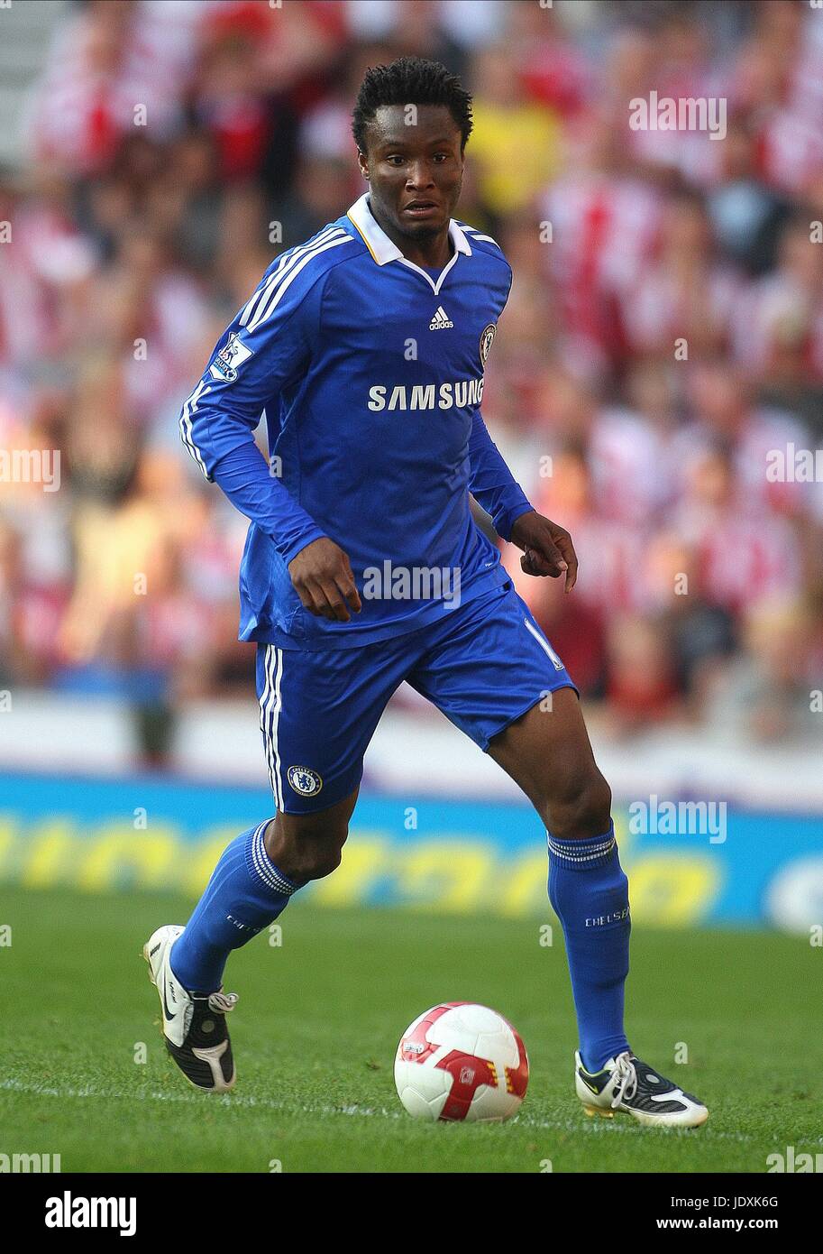 JOHN OBI MIKEL CHELSEA FC BRITANIA STADIUM STOKE ENGLAND 27 September ...
