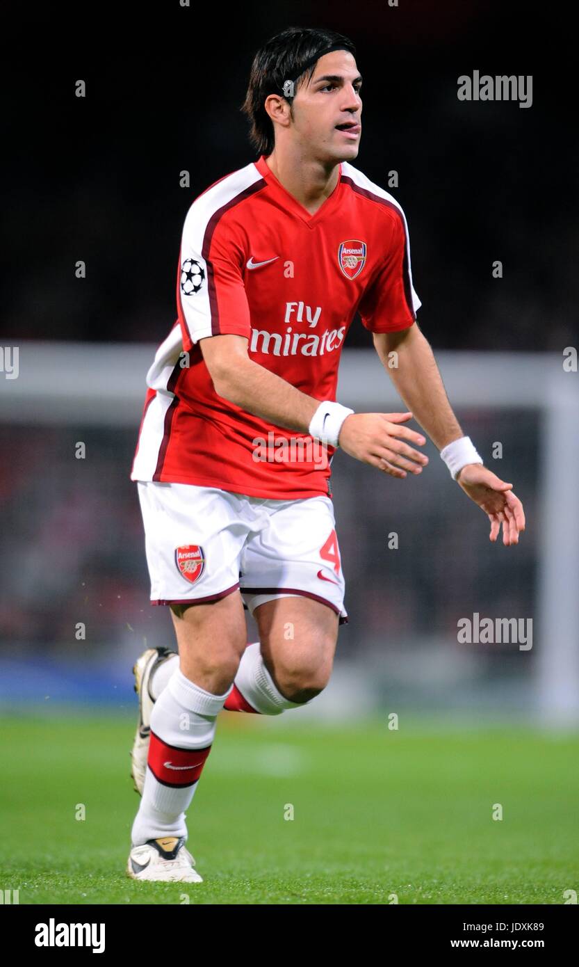 CESC FABREGAS ARSENAL FC EMIRATES STADIUM LONDON ENGLAND 30 September ...