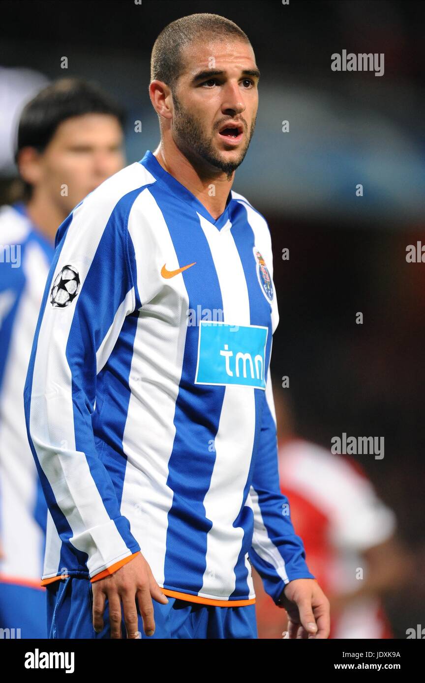 LISANDRO FC PORTO EMIRATES STADIUM LONDON ENGLAND 30 September 2008 ...