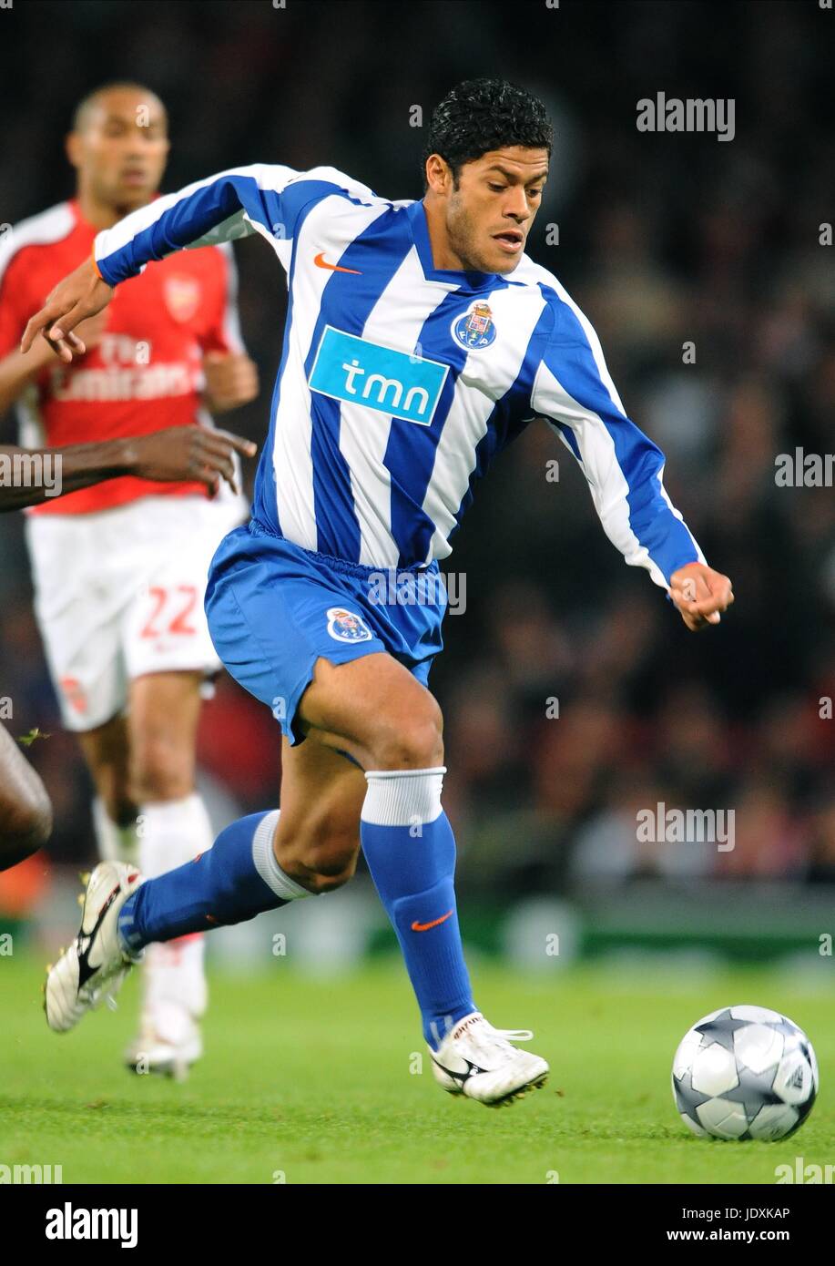 HULK FC PORTO EMIRATES STADIUM LONDON ENGLAND 30 September 2008 Stock ...