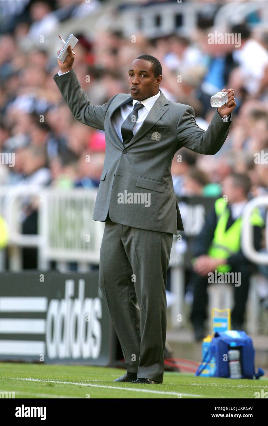 PAUL INCE BLACKBURN ROVERS MANAGER ST.JAMES PARK NEWCASTLE ENGLAND 27 ...