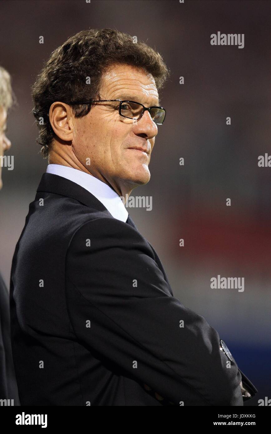 FABIO CAPELLO ENGLAND FOOTBALL MANAGER MAKSIMIR STADIUM ZAGREB CROATIA ...