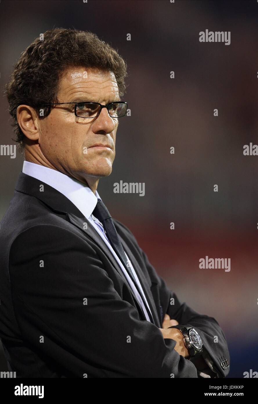 FABIO CAPELLO ENGLAND FOOTBALL MANAGER MAKSIMIR STADIUM ZAGREB CROATIA ...