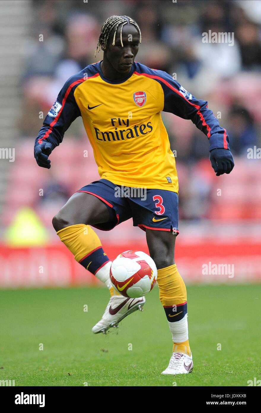 BACARY SAGNA ARSENAL FC STADIUM OF LIGHT SUNDERLAND ENGLAND 04 October ...