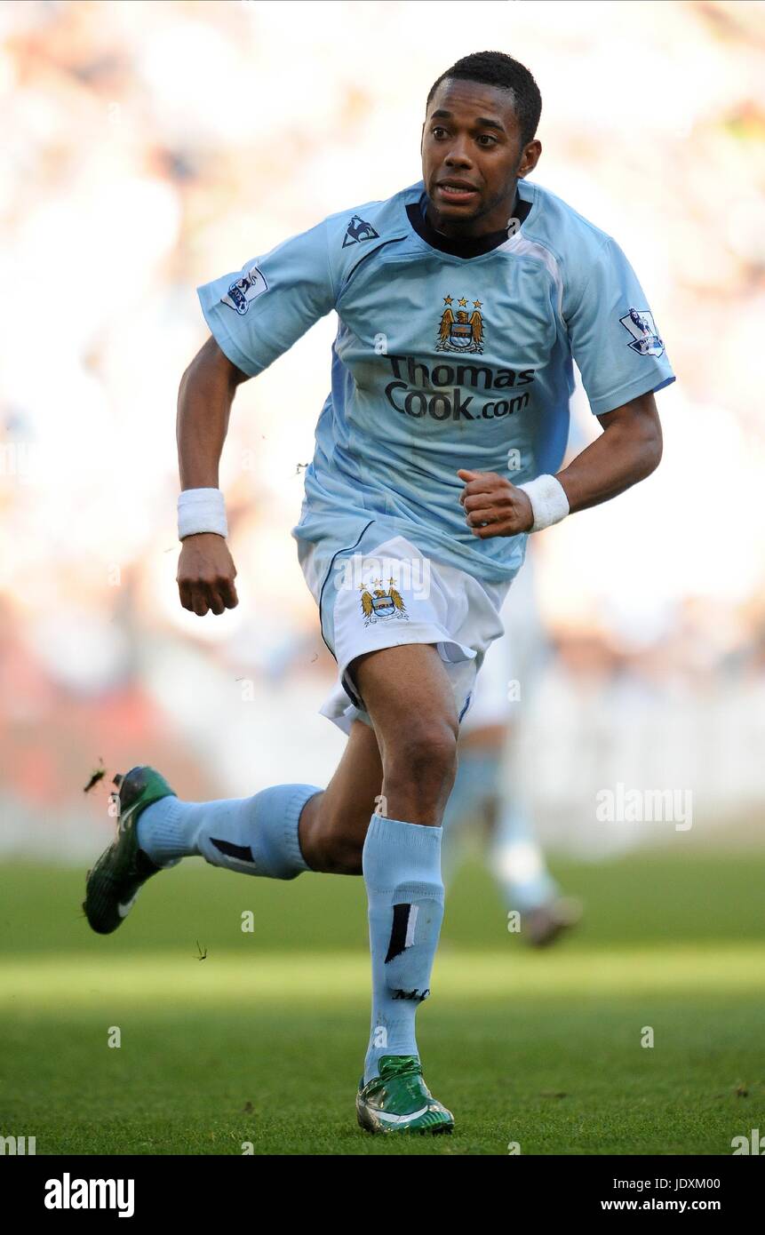 ROBINHO MANCHESTER CITY FC CITY OF MANCHESTER STADIUM MANCHESTER ...