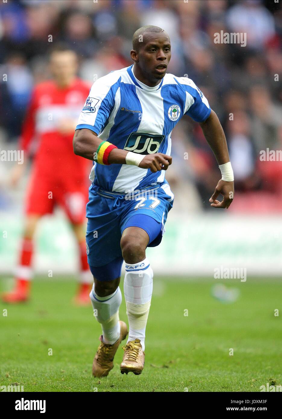 HENRI CAMARA WIGAN ATHLETIC FC JJB STADIUM WIGAN ENGLAND 04 October ...