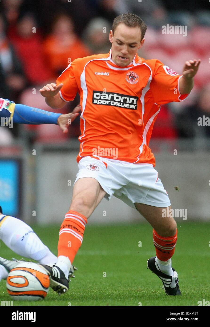 DAVID VAUGHAN BLACKPOOL FC BLOOMFIELD ROAD BLACKPOOL ENGLAND 04 October ...