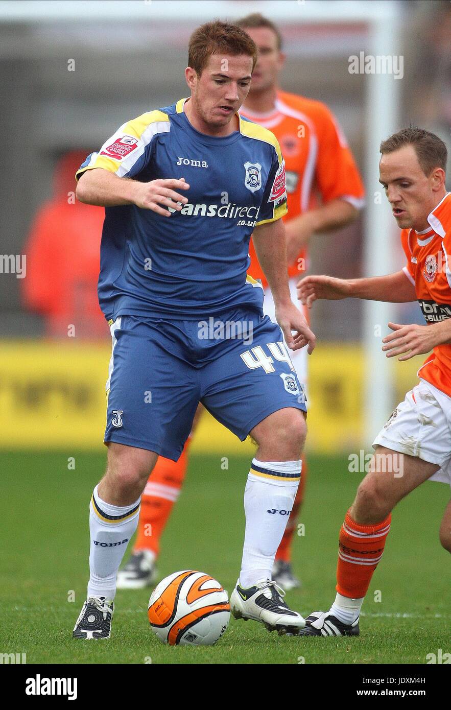 ROSS MCCORMACK CARDIFF CITY FC BLOOMFIELD ROAD BLACKPOOL ENGLAND 04 ...