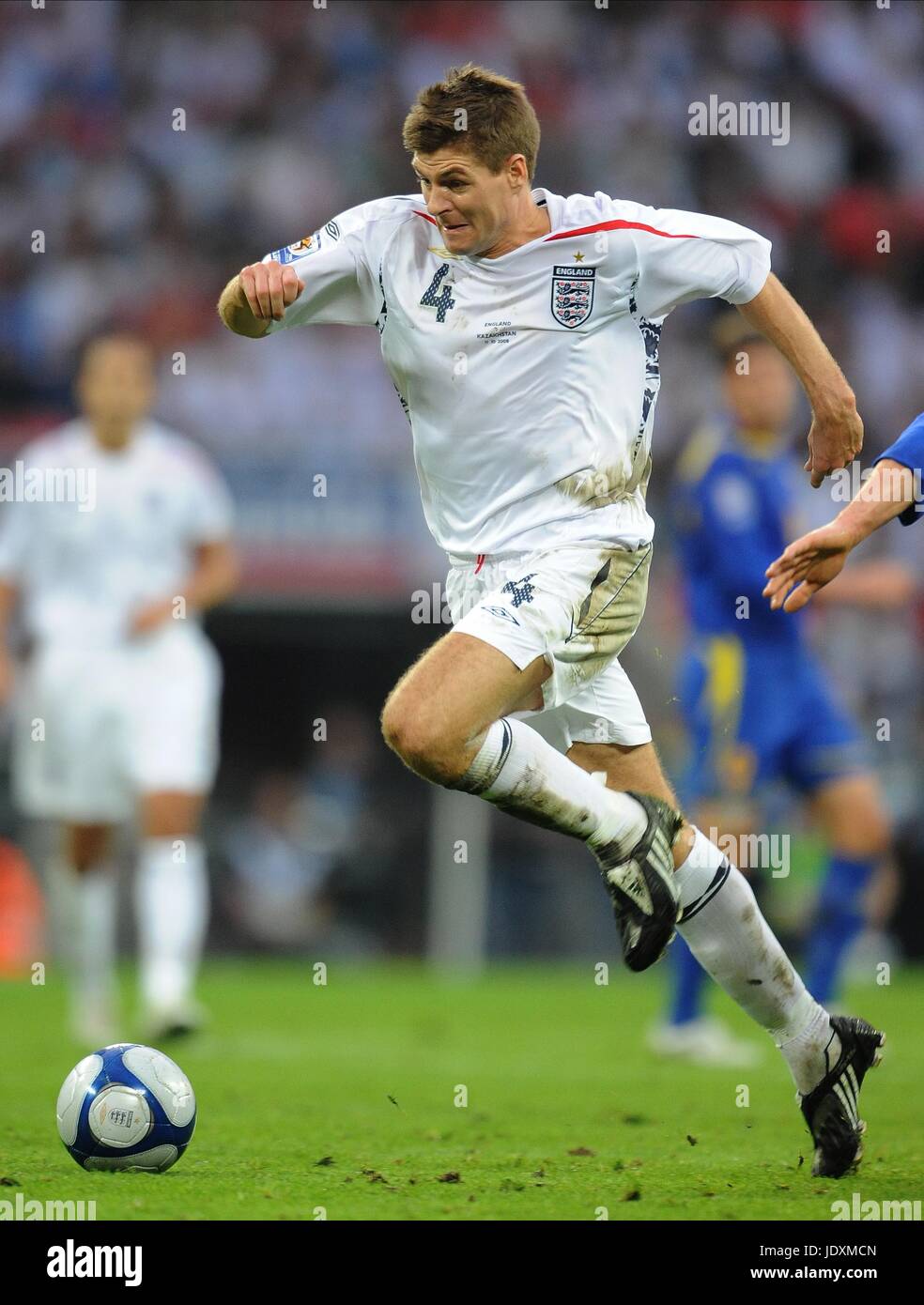 STEVEN GERRARD, ENGLAND and LIVERPOOL FC, ENGLAND V KAZAKHSTAN, 2008 ...