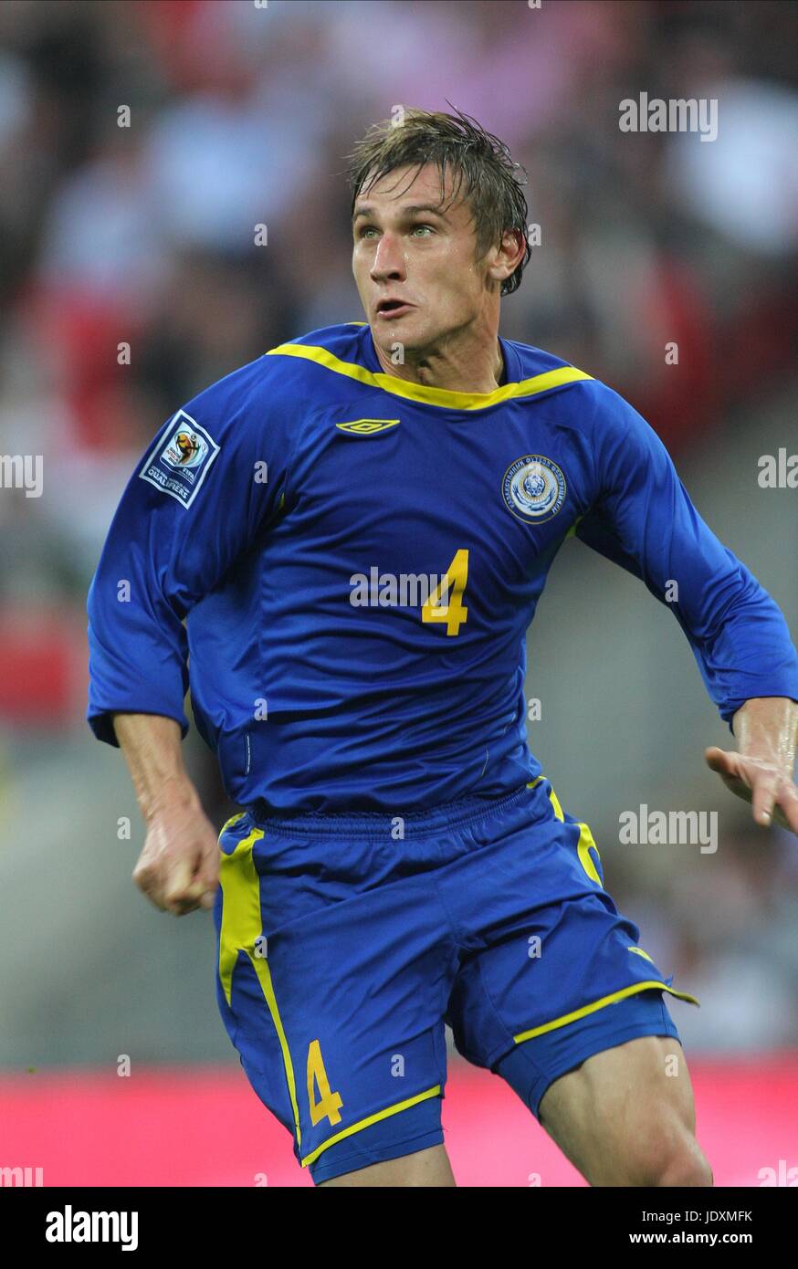 ALEXANDR KUCHMA KAZAKHSTAN WEMBLEY STADIUM LONDON ENGLAND 11 October ...