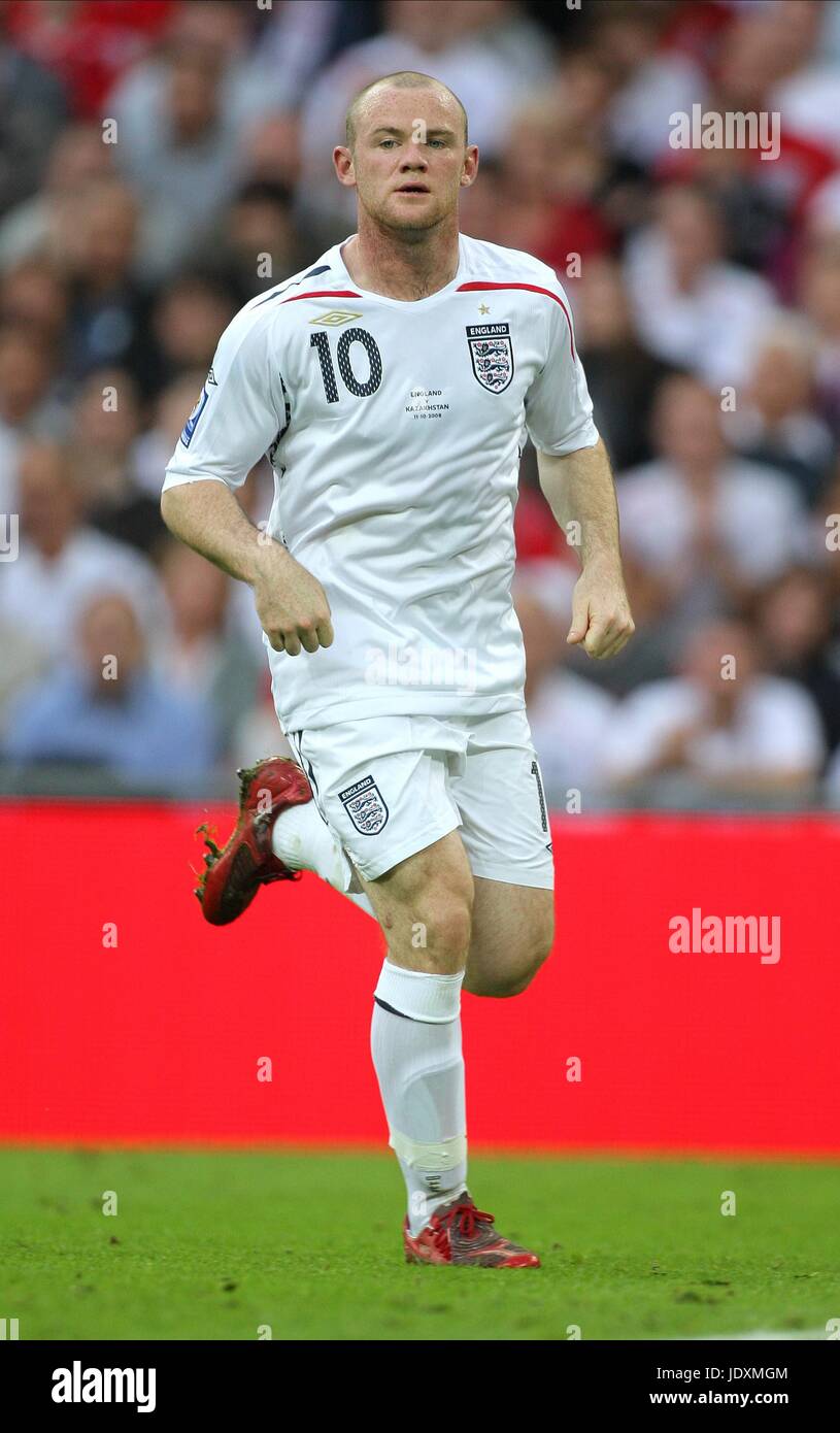 WAYNE ROONEY, ENGLAND and MANCHESTER UNITED FC, ENGLAND V KAZAKHSTAN ...