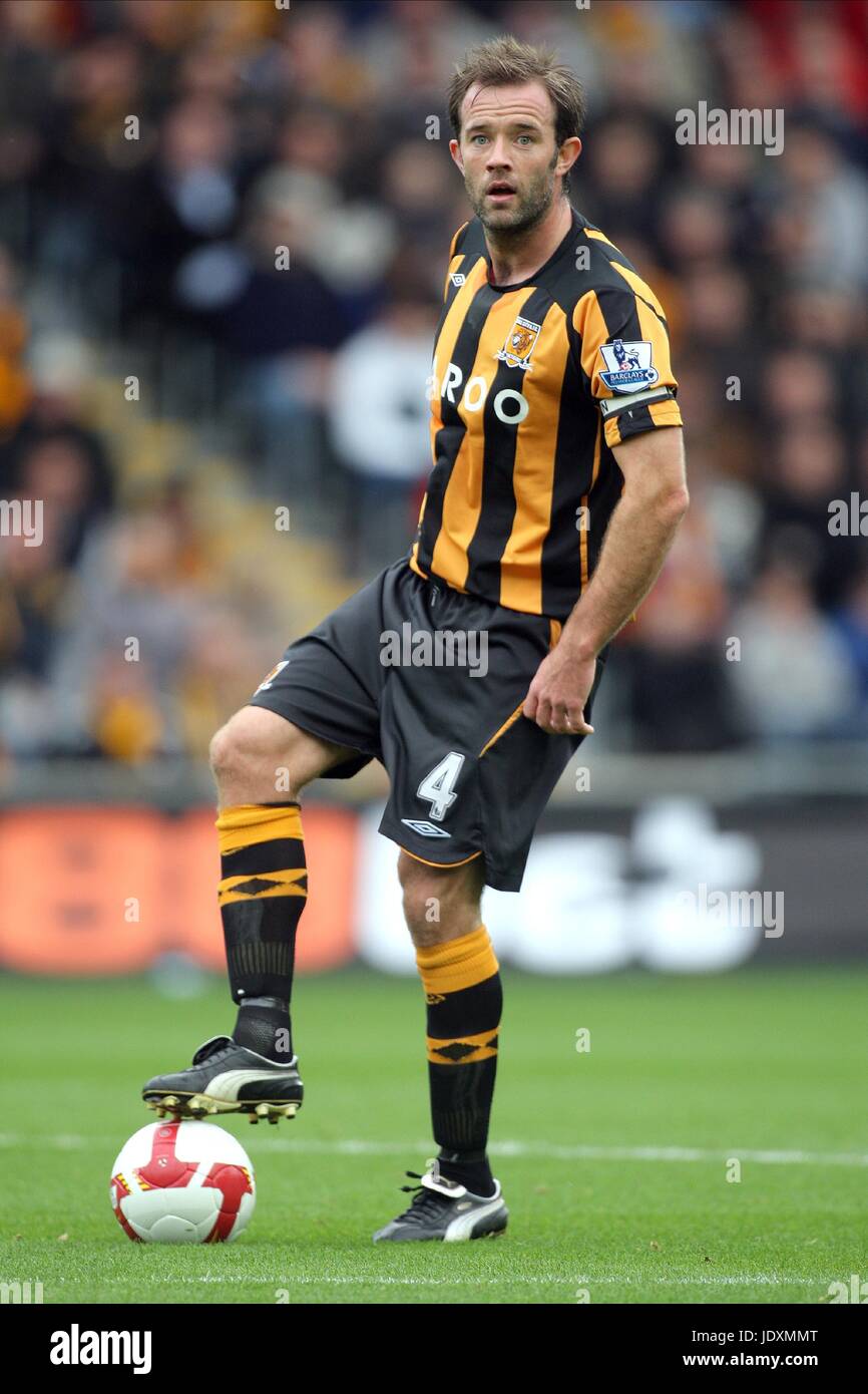 IAN ASHBEE HULL CITY FC KC STADIUM HULL ENGLAND 19 October 2008 Stock ...