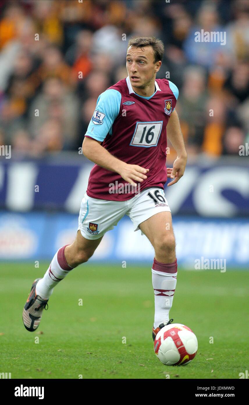 MARK NOBLE WEST HAM UNITED FC KC STADIUM HULL ENGLAND 19 October 2008 ...