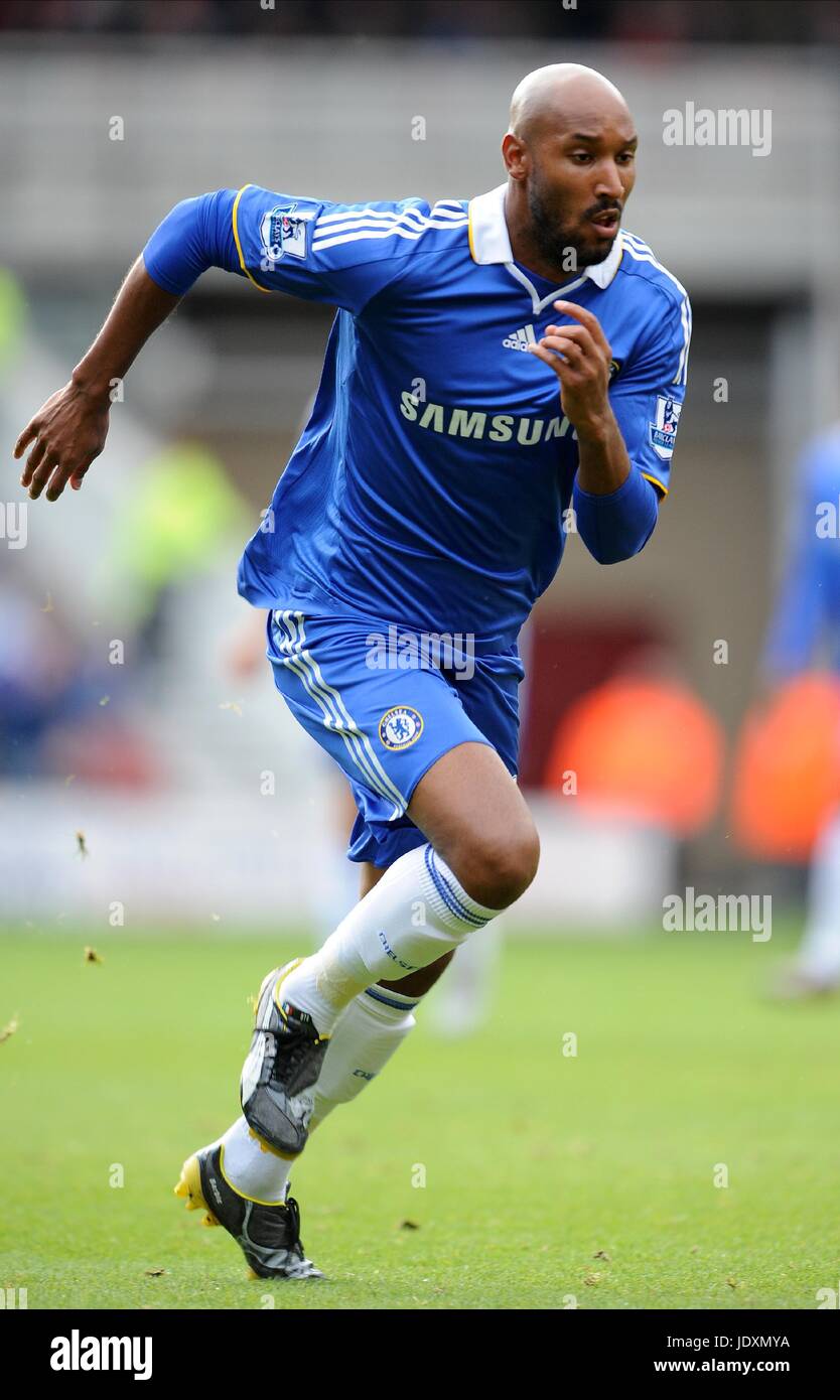 NICOLAS ANELKA CHELSEA FC RIVERSIDE STADIUM MIDDLESBROUGH ENGLAND 18 ...