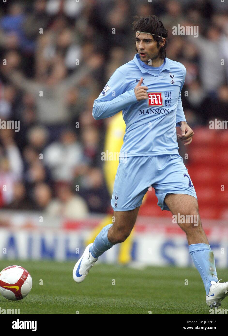 VEDRAN CORLUKA TOTTENHAM HOTSPUR FC BRITANNIA STADIUM STOKE ENGLAND 19 ...
